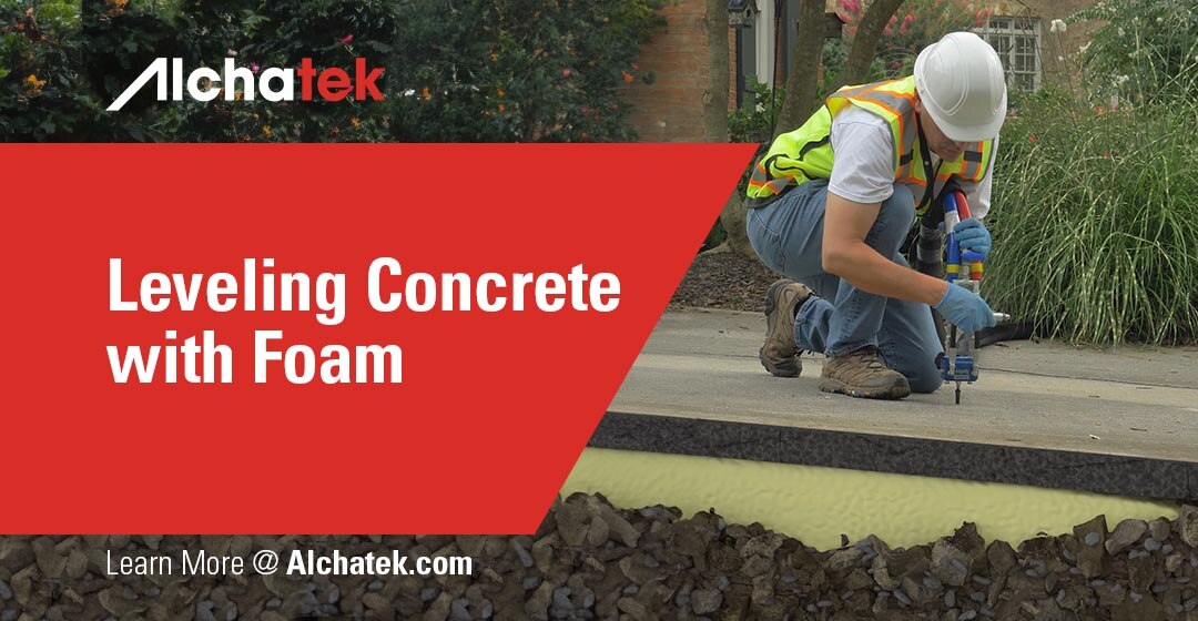 Leveling Concrete with Foam